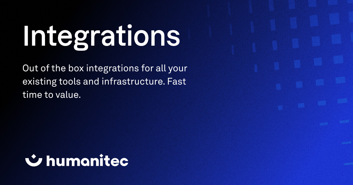 Integrations | Effortless Integration with Humanitec